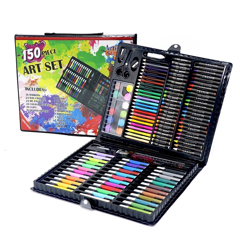 150 Detailed Color Marker Color Box For Kids To Practice Coloring Class ...