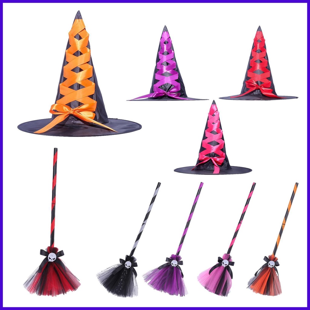 Witch Costume for Girls Halloween Fairytale Accessories Fancy Witch ...