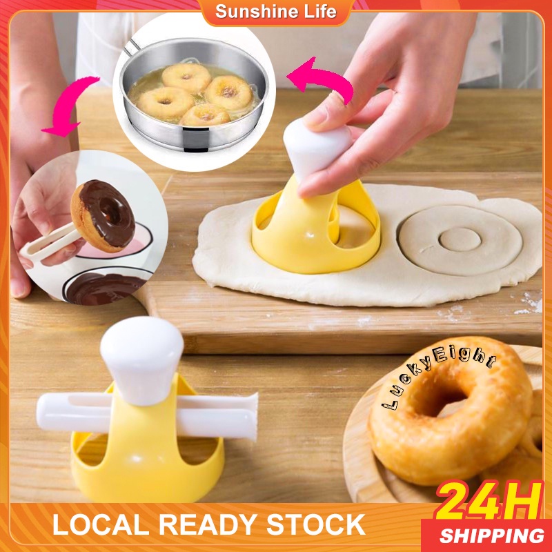 11*8*8CM Donut mold Round Doughnut Molder Maker Sweet Food Kitchen ...