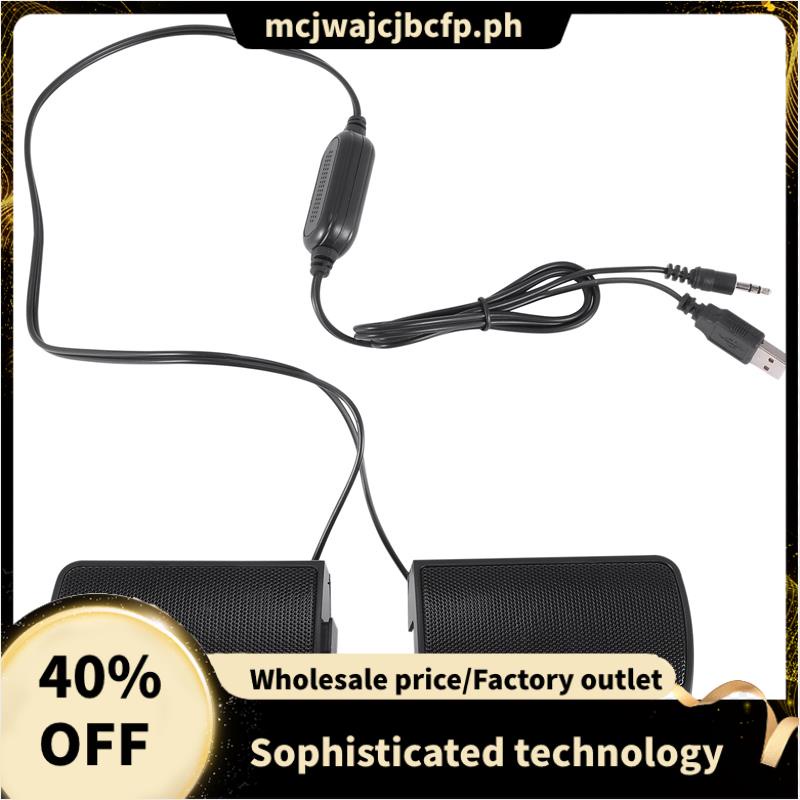 Perfect Clip Mini Portable USB Stereo Speaker Soundbar for Notebook ...