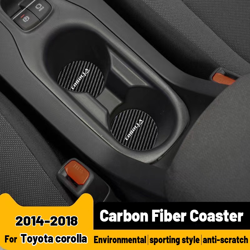 High quality For Toyota corolla 2014 2015 2016 2017 2018 carbon fiber ...