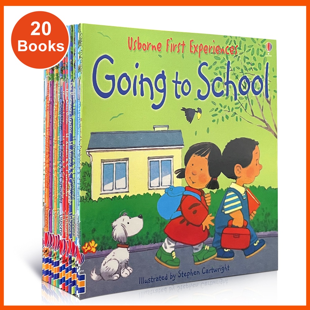 Usborne Farmyard Tales + First Experience PreSchool Education Book ...