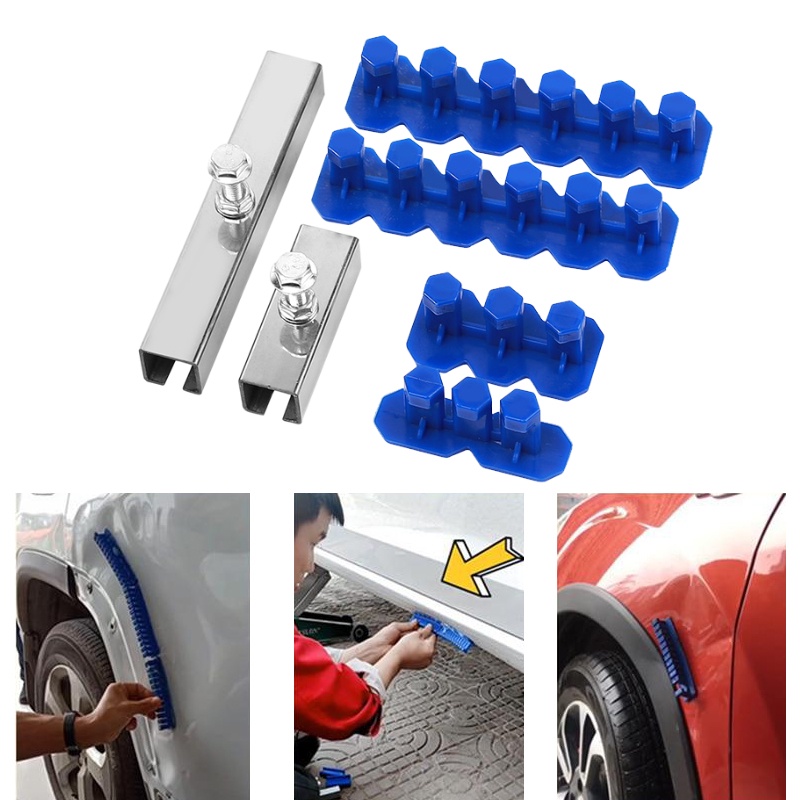 New Adhesive Blue Glue Tabs Car Paintless Dent Repair Removal Tool Kit ...