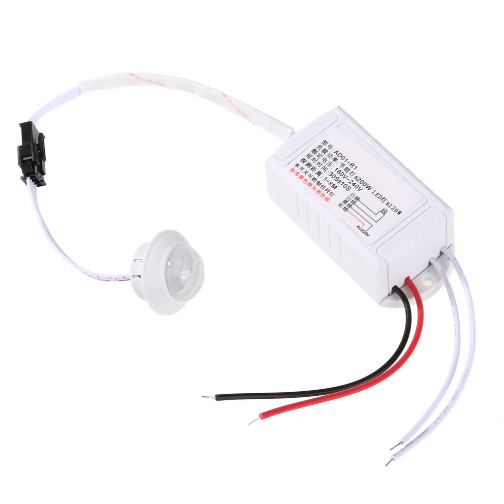 Infrared Human Body Sensor Module Intelligent Light Sensor Switch 220V ...