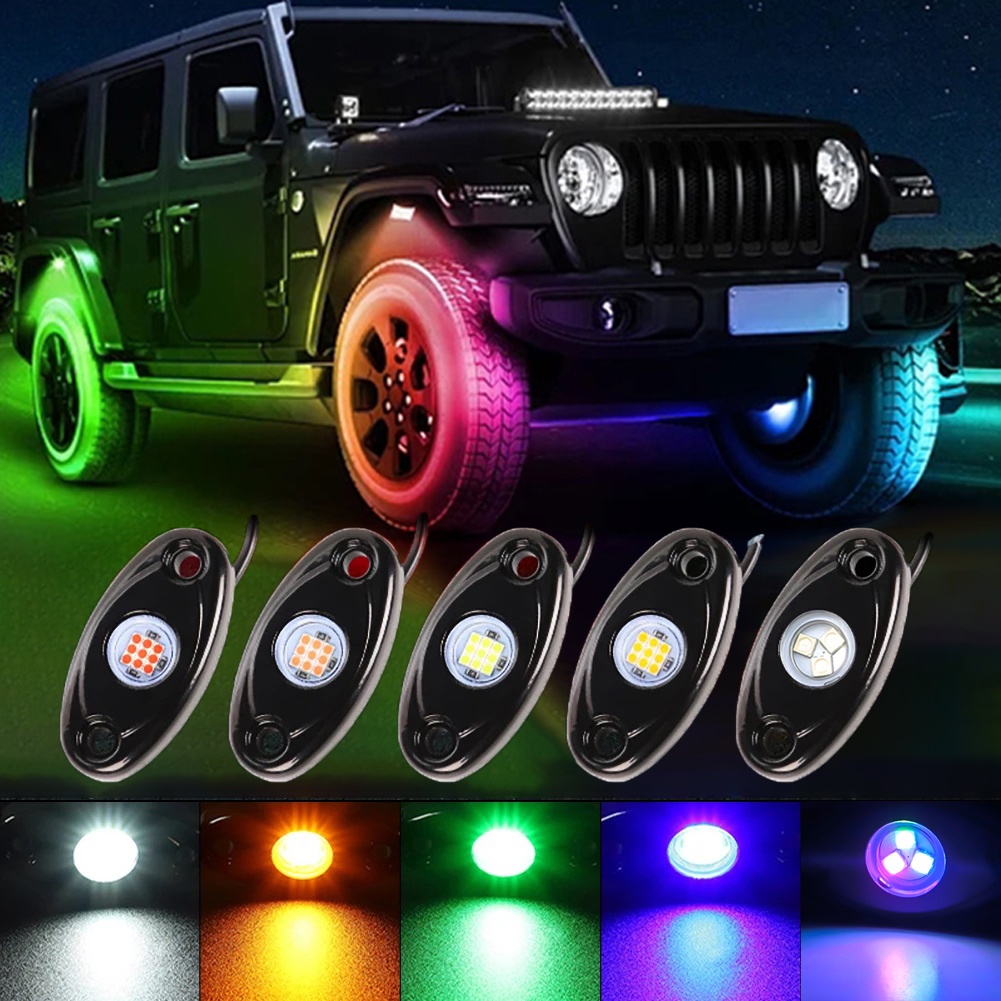 LED Rock Lights for SUV Truck Trailer and Van, Car Chassis Lamp, Tag ...