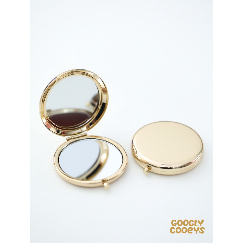Foldable Handheld Double-Sided Mirror Metal Compact Mirror | Perfect ...