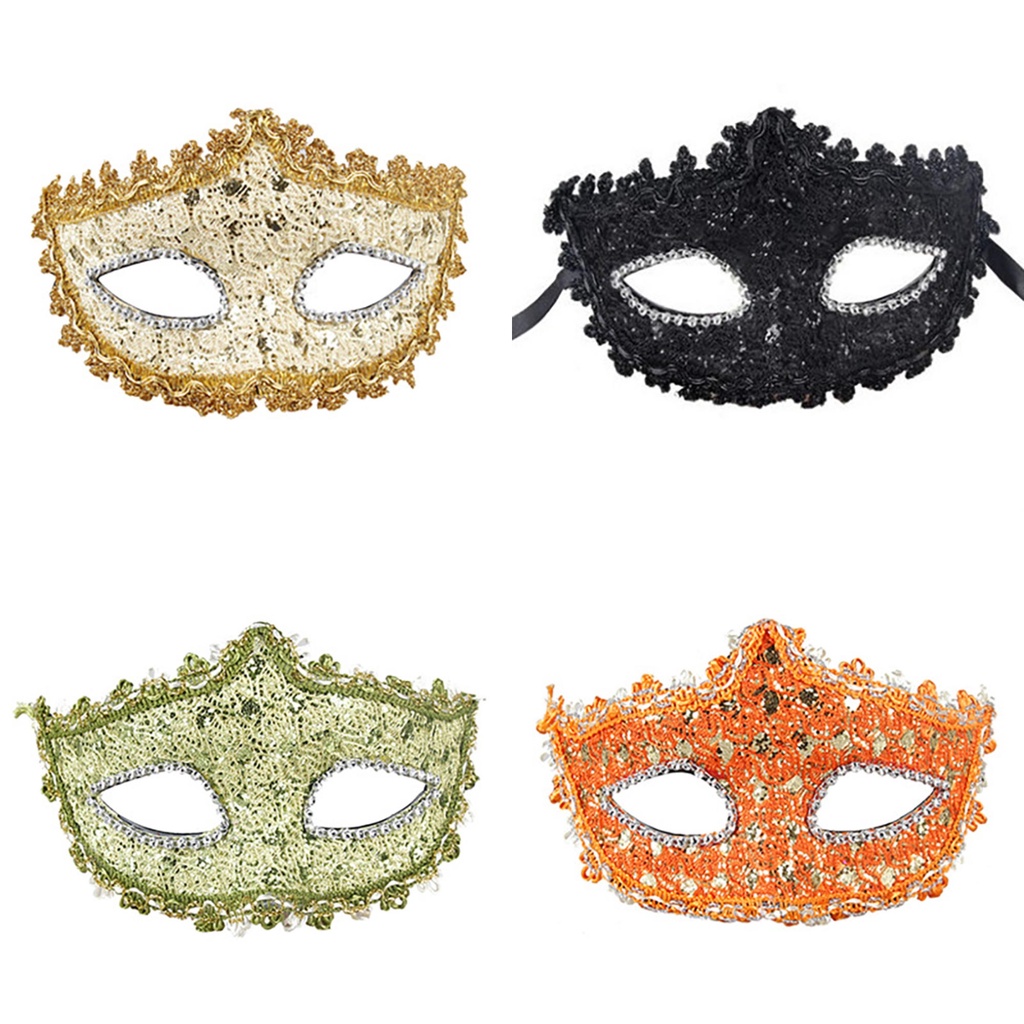 Venetian Masquerade Prom Party Masks Costumes Party Accessory | Shopee ...