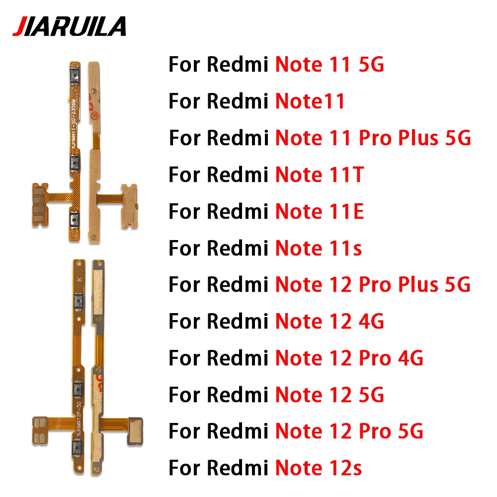 Power On Off Volume Key Switch Button Flex Cable Ribbon For Xiaomi ...
