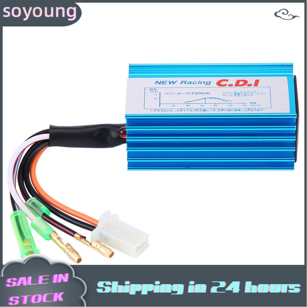Soyoung Motorcycle Racing CDI Box Ignition For YAMAHA JOG Scooter Moped ...