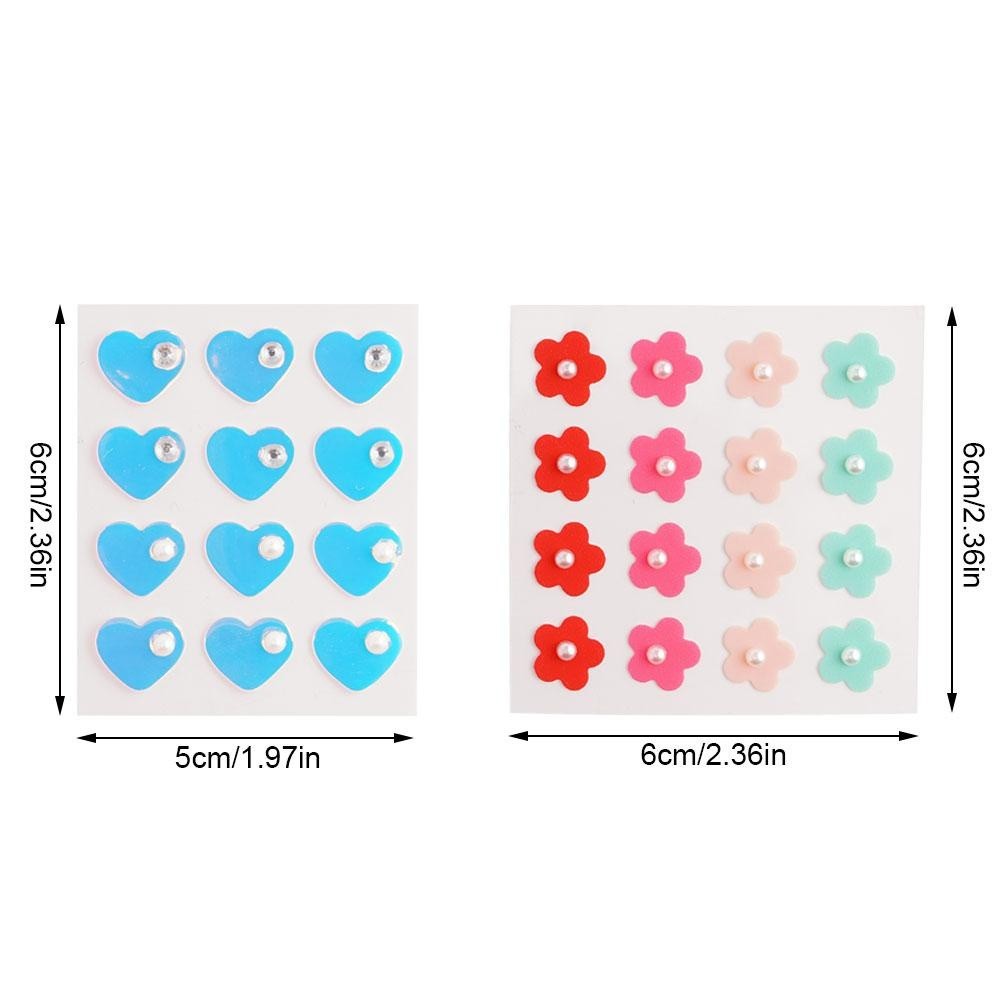 Pastel Petals Acne Patch Hydrocolloid Pimple Stickers Heart Flower ...