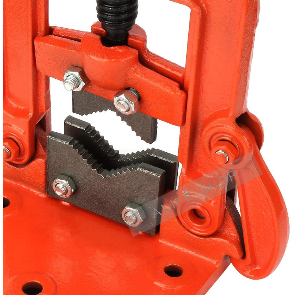 ♞2" Table Clamp, Universal Workbench Rotary Fixture Pipe Wrench Cross ...