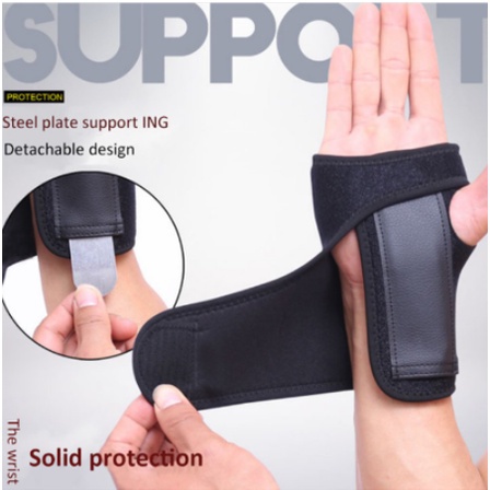 Protective Wrist Support Carpal Tunnel Hand Splint Sprains Arthritis ...