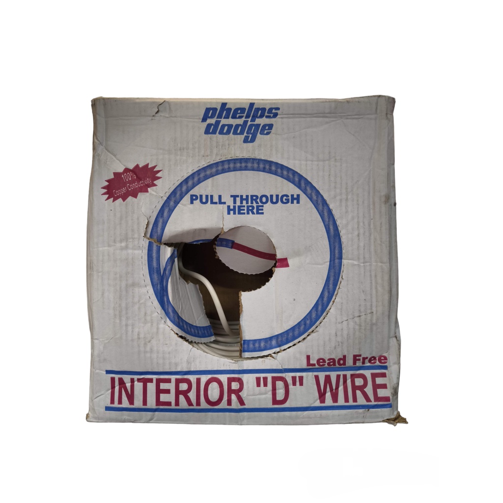 Phelps Dodge Telephone Jacketed Wire 22/4 1 Roll (150 Meters) - PDTJW22 ...