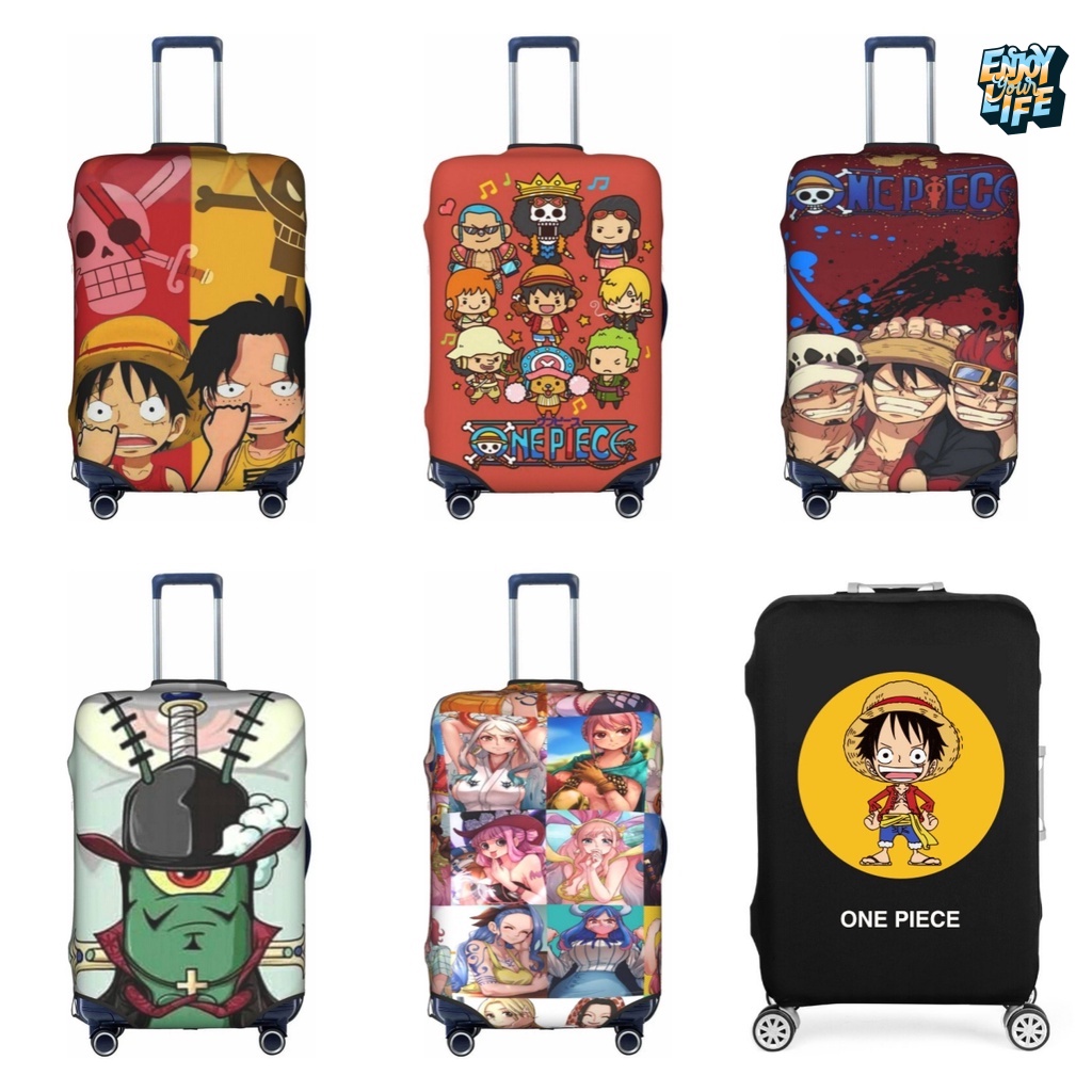 Anime Personalized One Piece Free To Map Customization Luggage Cover ...