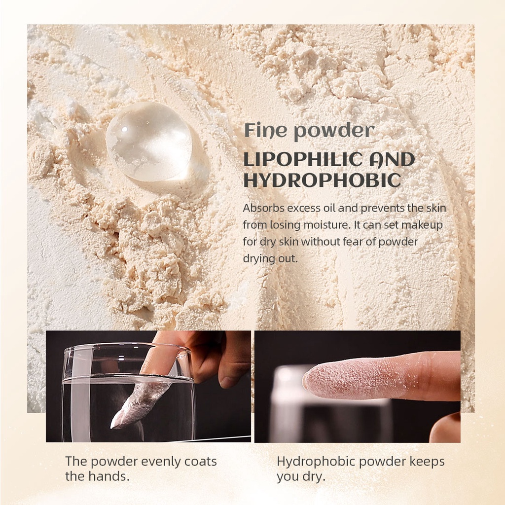 Ashley Shine Face Powder Oil Control Long Lasting 24h Locking Makeup ...