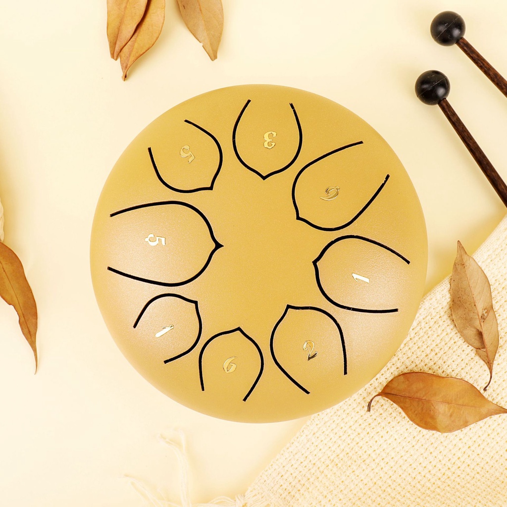 Steel Tongue Drum Percussion Musical Instrument Steel Drum Hand Drum ...