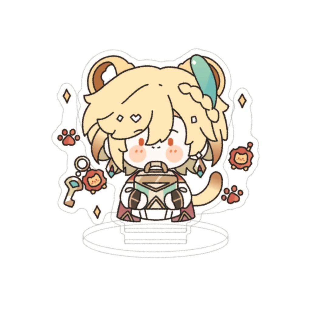 3cm Genshin Impact Acrylic Standing Cards Desktop Decoration Xiao ...