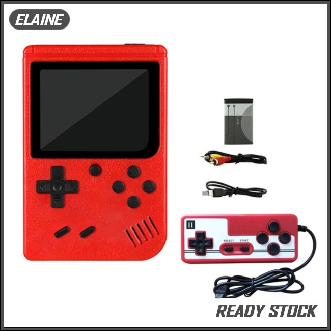 Elaine Retro Video Game Console 8-bit 3.0 Inch Lcd Screen 400 Games ...