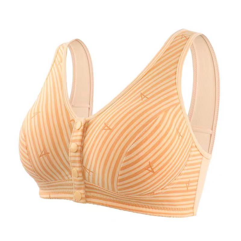 Full Cotton Bra Size 38-58 Plus Size Bras Push Up Wireless Seamless Bra ...
