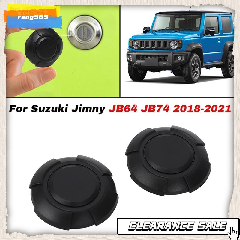 2PCS Magnetic Car Door Key Hole Trim Cover for Suzuki Jimny JB64 JB74 ...