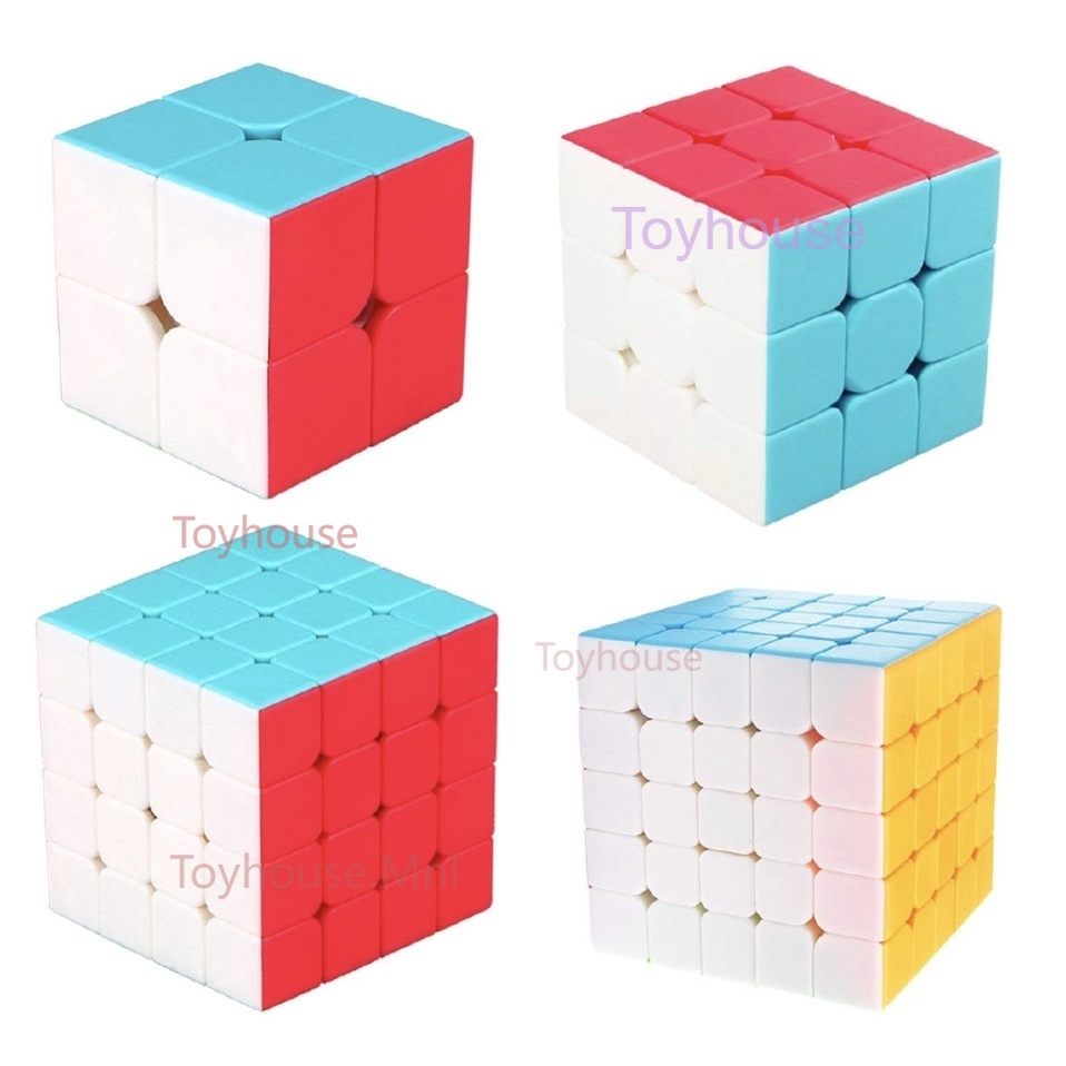 high Quality Stickerless Magic Cube 2×2 3×3 4×4 5×5 triangle | Shopee ...
