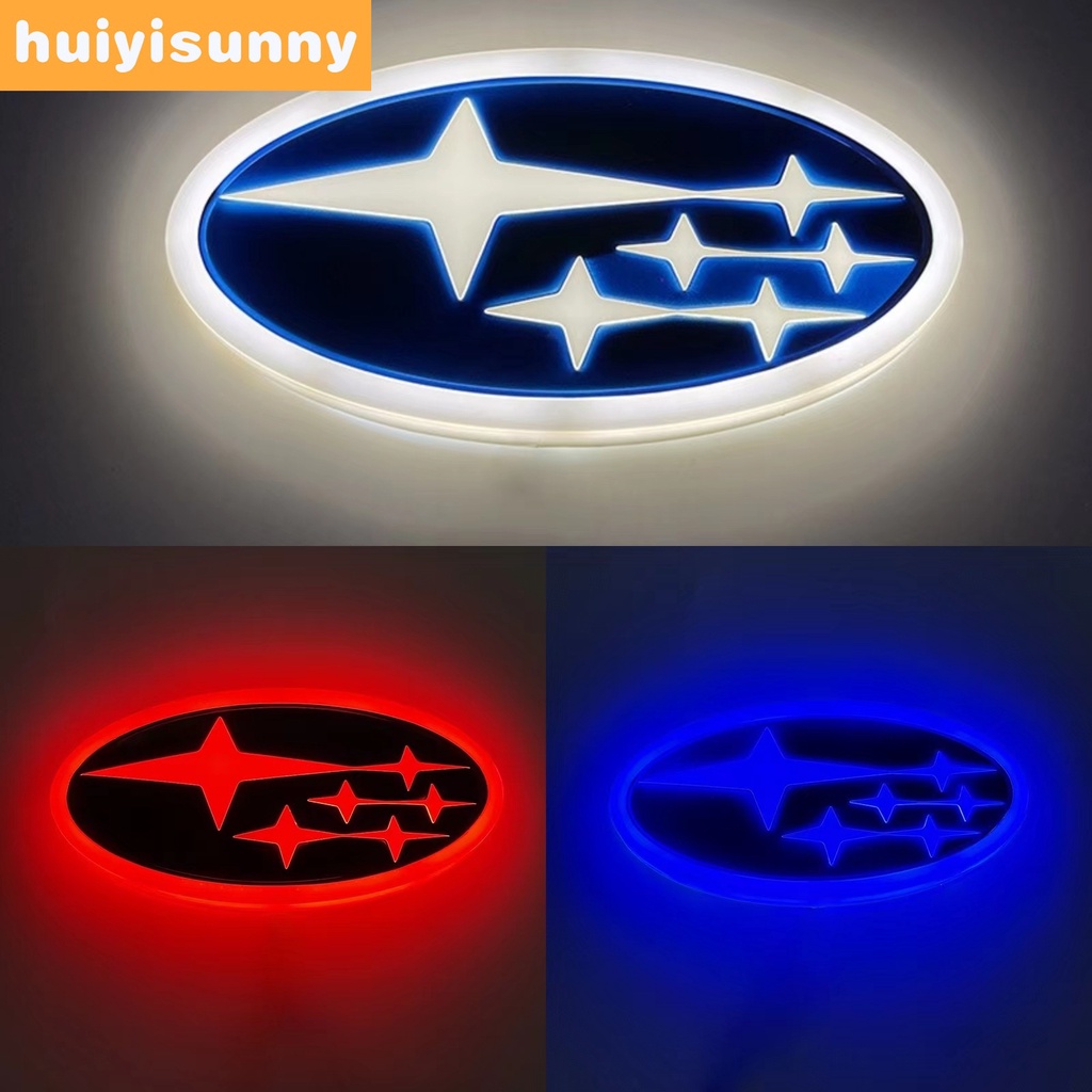 HYS Emblem 4D Logo Light Auto Badge LED Trunk Light For Subaru Legacy ...