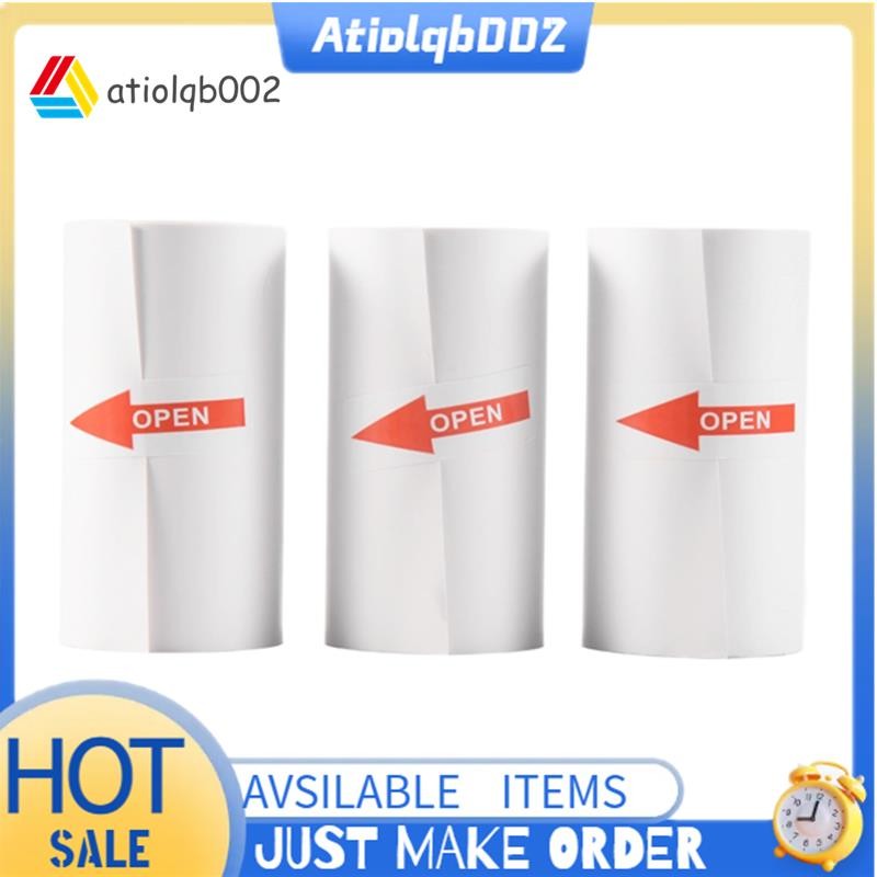 3 Rolls Printable Paper Thermal Paper 57X30mm Photo Paper for PAPERANG ...
