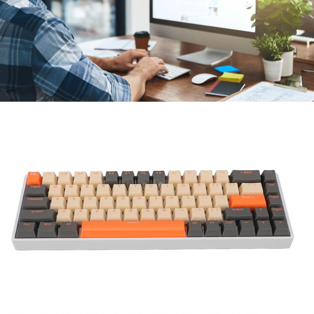 Ccing EBTOOLS Wired Gaming Keyboard Blue Switch Adjustable Brightness ...