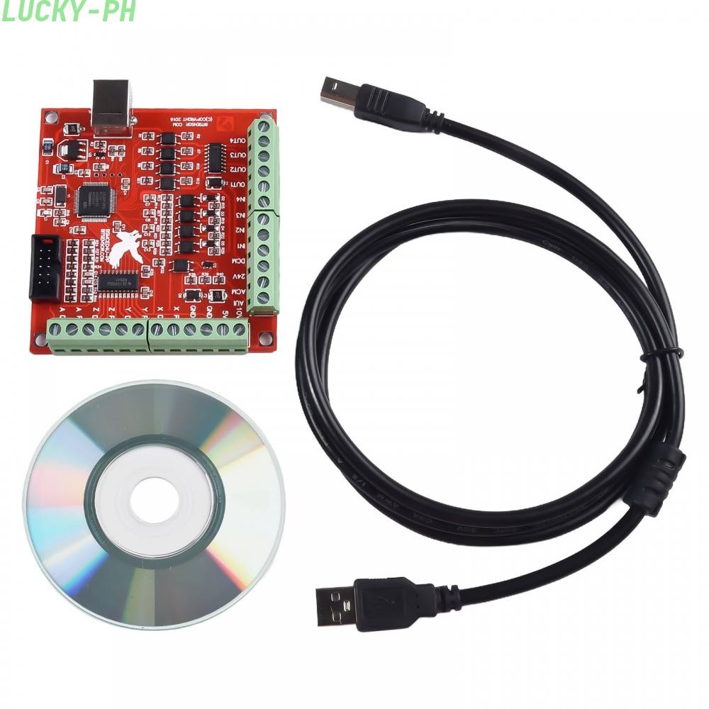 CNC USB MACH 3 100Khz Breakout Board 4 Axis Motion Controller Premium ...