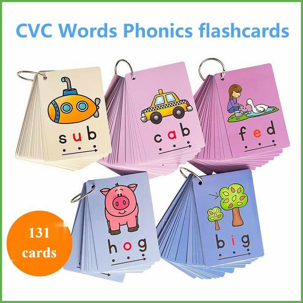 CVC#xo+Flashcards#U@Short&eG`Vowel;BH`Word