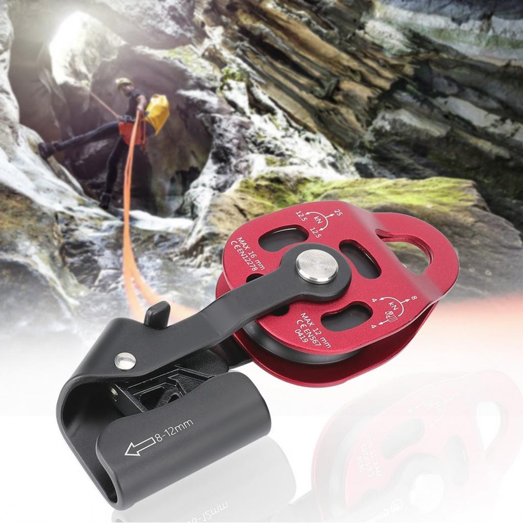 Rubikcube Aluminium One Way Climbing Pulley Lifting Heavy Objects Tool ...