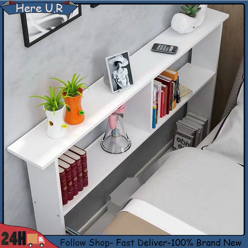 Bedside Table Side Cabinet Wooden Shelf Bedside Table Multipurpose ...