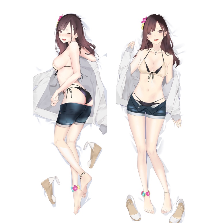 Dakimakura Anime Cosplay Girl Double Sided Print Life Size Body Pillow Cover Shopee Philippines