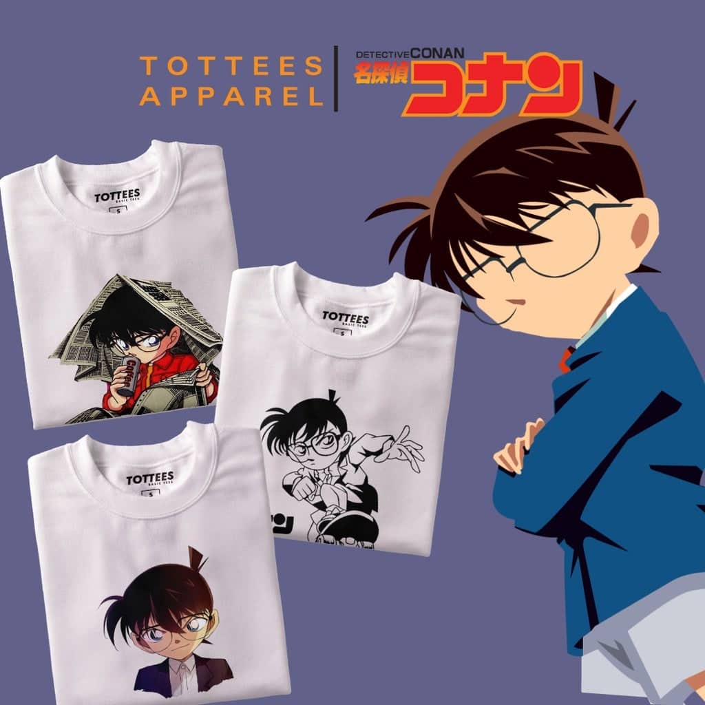 DETECTIVE CONAN ANIME INSPIRED TSHIRT | Shopee Philippines