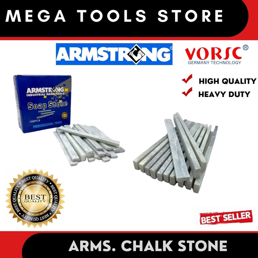ARMSTRONG CHALK STONE SOAP STONE 1 BOX (120PCS) | Shopee Philippines