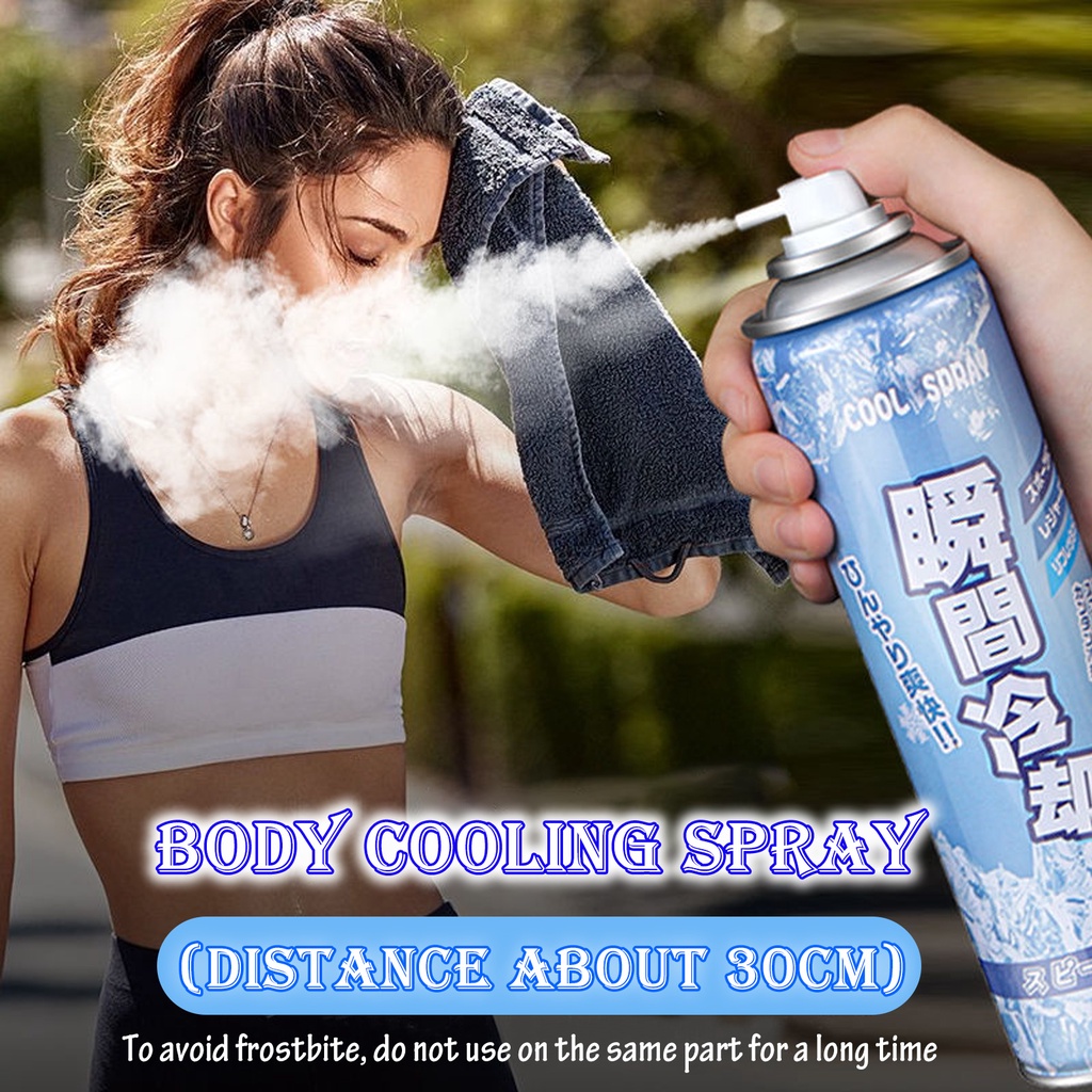 Cooling spray japan dry ice cooling spray rapid cooling agent face ...