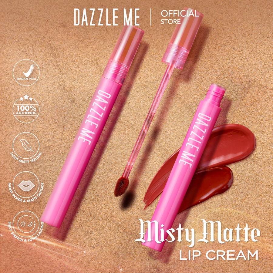 ️MATCHA ️ DAZZLE ME MISTY MATTE LIPCREAM - LONGLASTING MATTE LIP CREAM ...