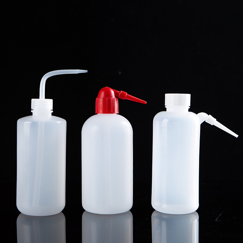 2/Lot Plastic LDPE Laborotary Tattoo Wash Squeezy Measuring Bottle for ...