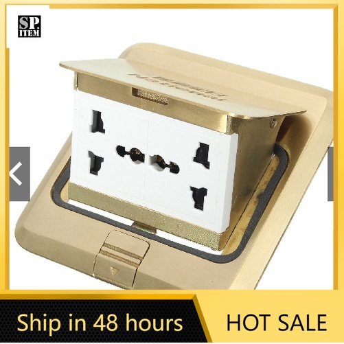 Universal 250V Floor Ground Outlet Socket 5 6 Prong Receptacle For ...