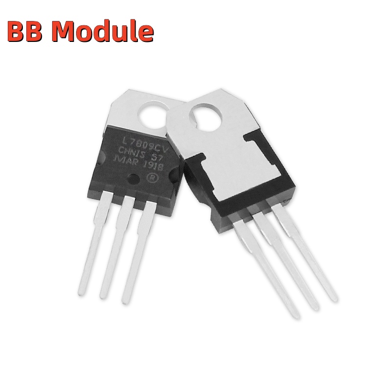 5/10/20pcs L7809CV Positive Voltage Regulator TO-220 7809 9V 1.5A Linear Voltage Regulators Chip ...