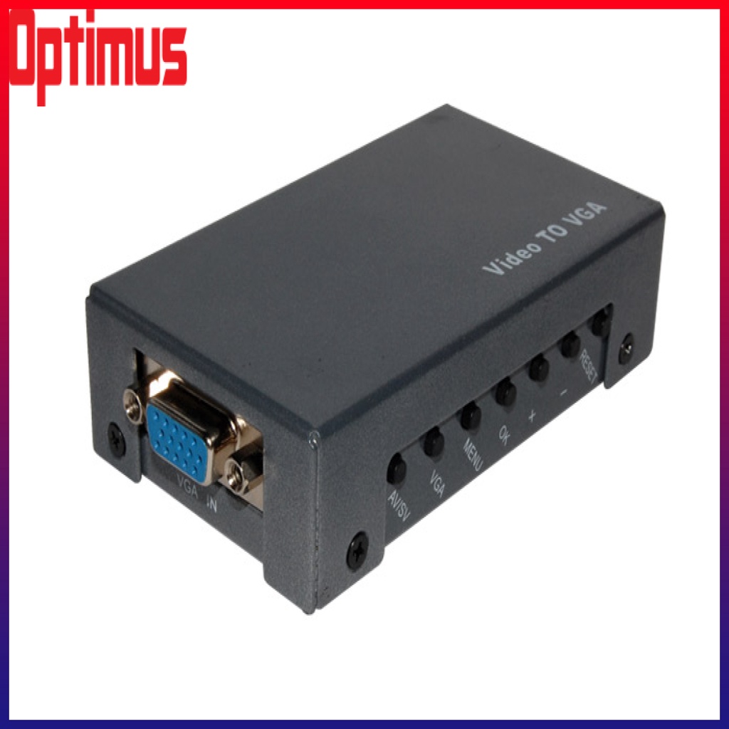 Optimus Depot AV to VGA Converter Box | Shopee Philippines