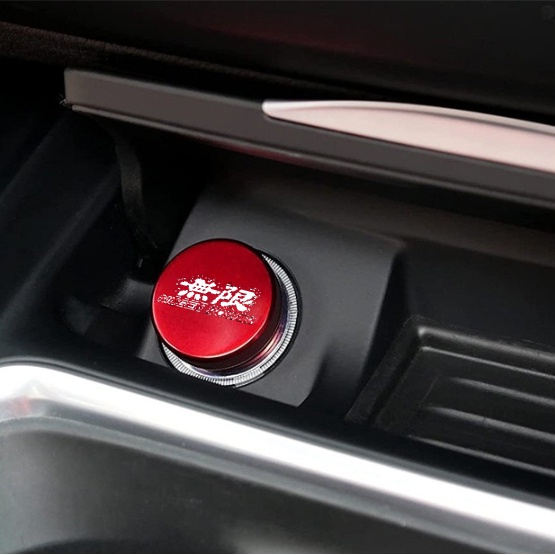 SMOKING Button Car Cigarette Lighter Plug Cover Fits Most Automotive ...
