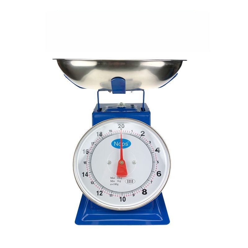 Classic Mechanical Spring Balance Home Kitchen Fish Meat Weight Scale ...