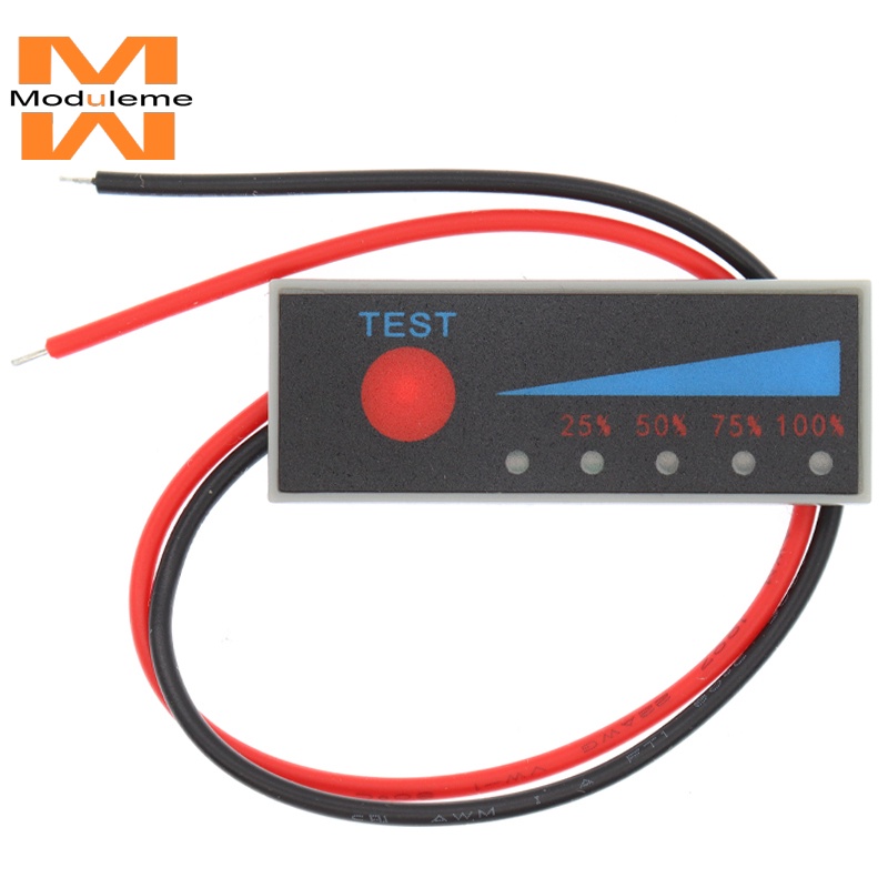 3S 12.6V Lithium Battery Power Display Board Charge Discharge Five ...