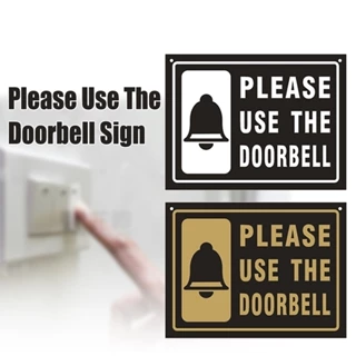 Shop doorbell sign for Sale on Shopee Philippines