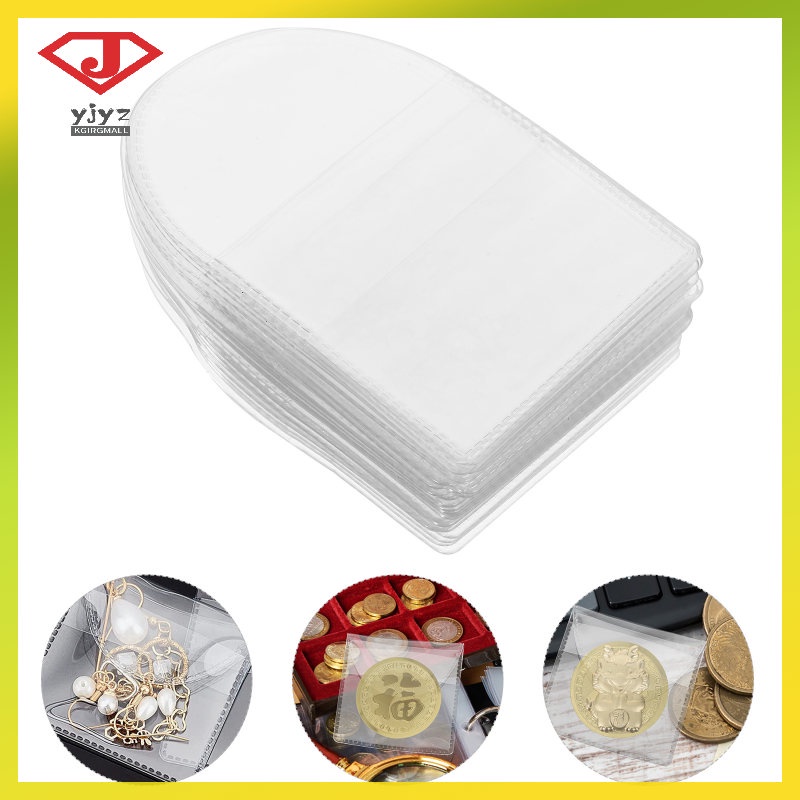 [READY STOCK] 40 Pcs Plastic Containers Currency Collection Bag Holder ...