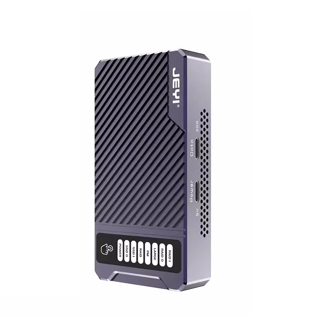 JMT 20Gbps HDD Case Dual Bay External Aluminium Hard Drive Enclosure ...