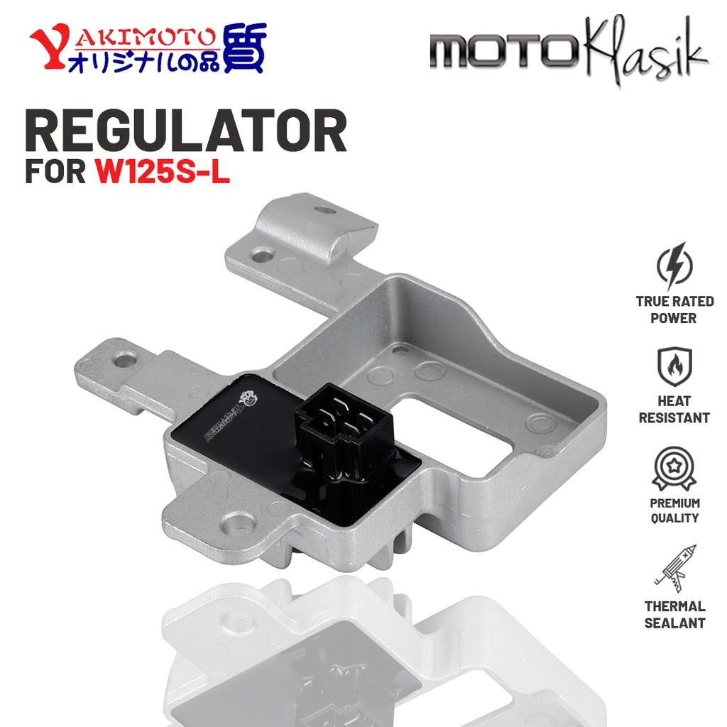 YAKIMOTO REGULATOR / RECTIFIER 4PINS FOR HONDA WAVE 125S MOTORCYCLE 1PC ...