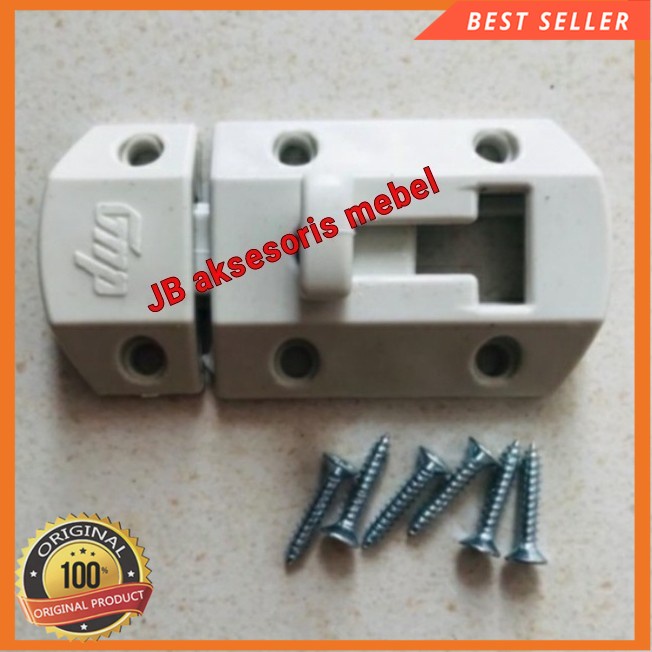 Pvc PLASTIC SLOT GRENDEL / BATHROOM DOOR GRENDEL | Shopee Philippines