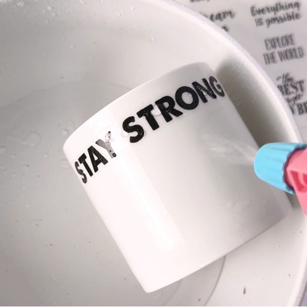 PVC Transparent Text Stickers DIY Graffiti Skateboard Laptop Waterproof ...